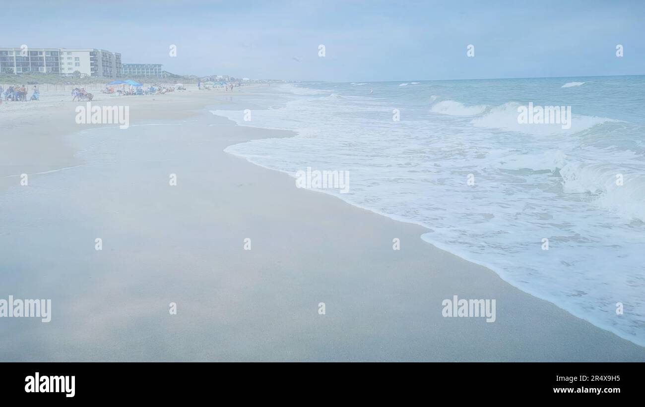 Warm summer beach sand along the ocean shore for graphic resources ...