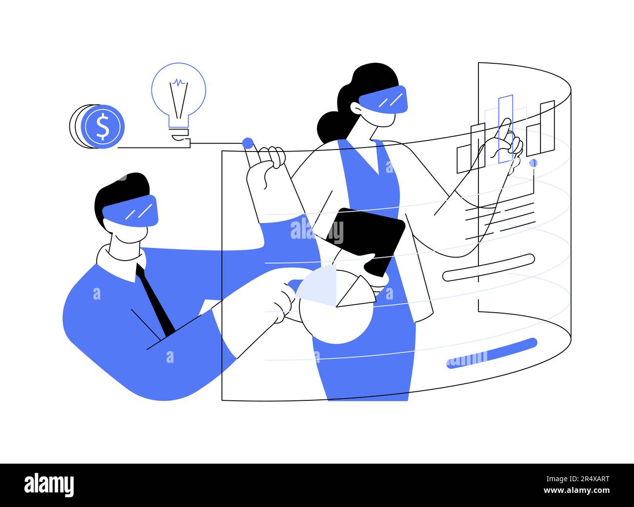 Business innovation abstract concept vector illustration Stock Vector ...