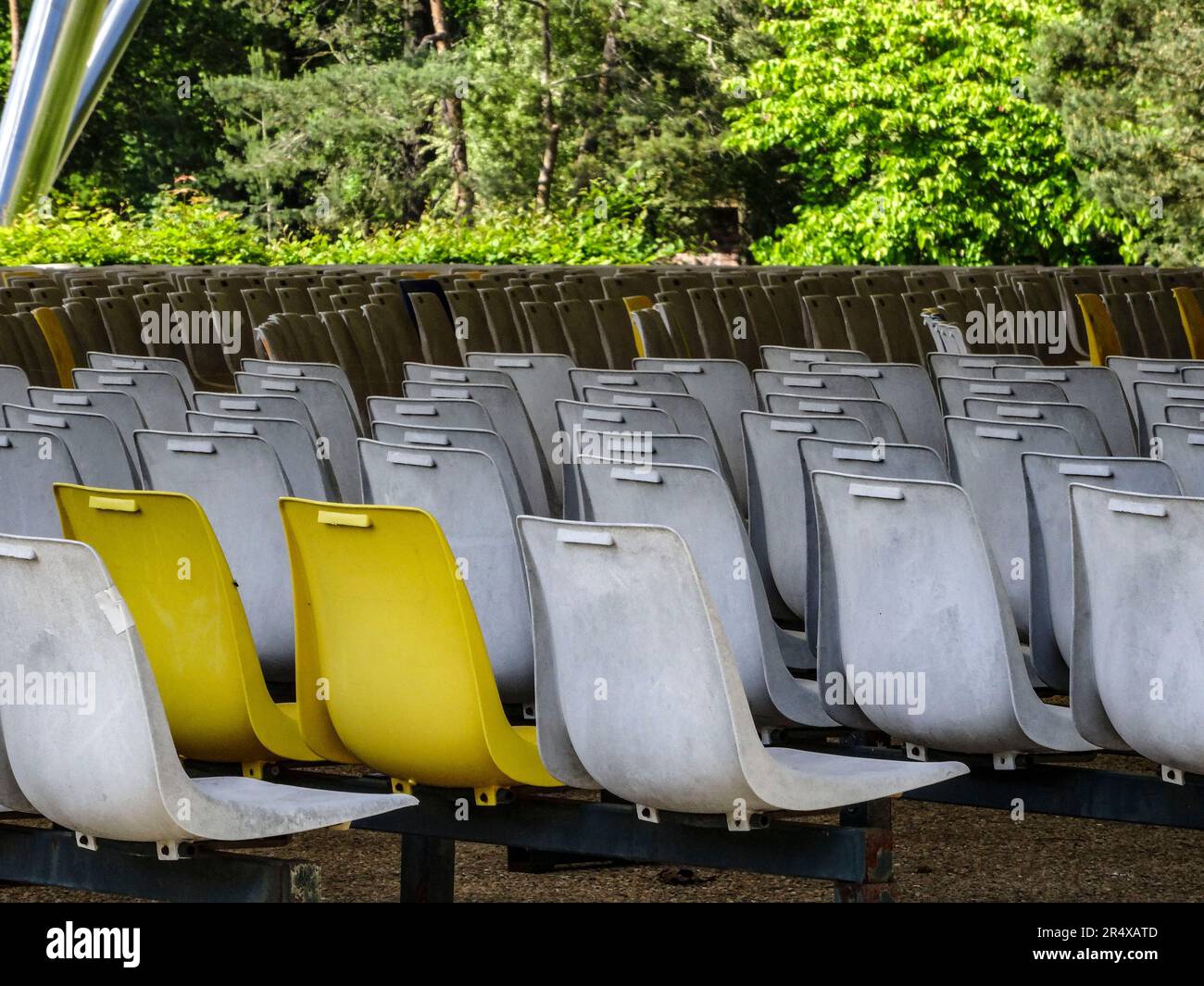Semi-abstract colourful chair patterns in the Stock Photo - Alamy