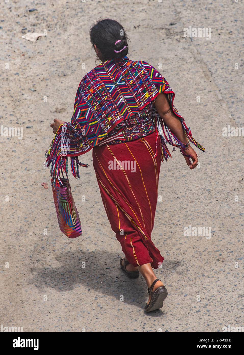 Ixil woman in Nebaj, El Quiché, Guatemala Stock Photo - Alamy