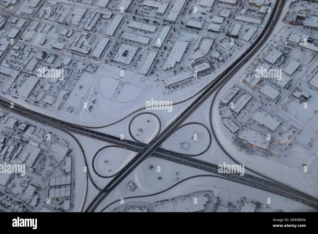 Cloverleaf interchange hi-res stock photography and images - Alamy