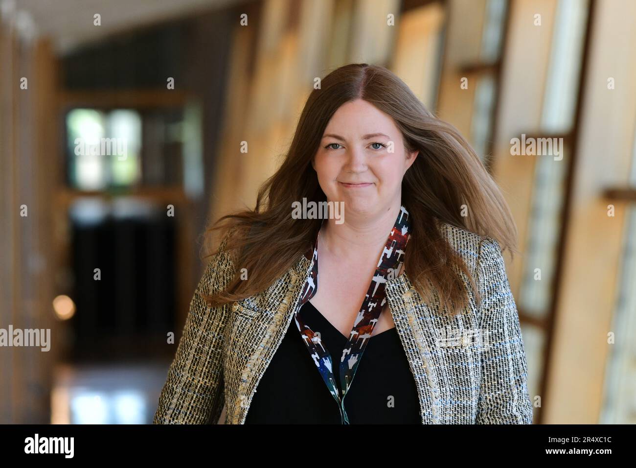 Edinburgh Scotland, UK 30 May 2023. Gillian Mackay MSP at the Scottish ...