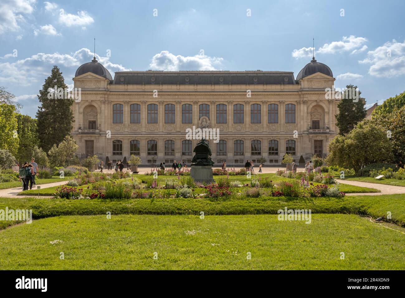 Paris, France - 05 19 2023: Garden of plants, Great Evolution Gallery ...