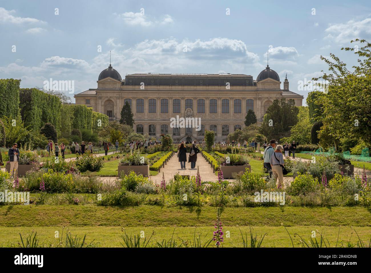 Paris, France - 05 19 2023: Garden of plants, Great Evolution Gallery ...