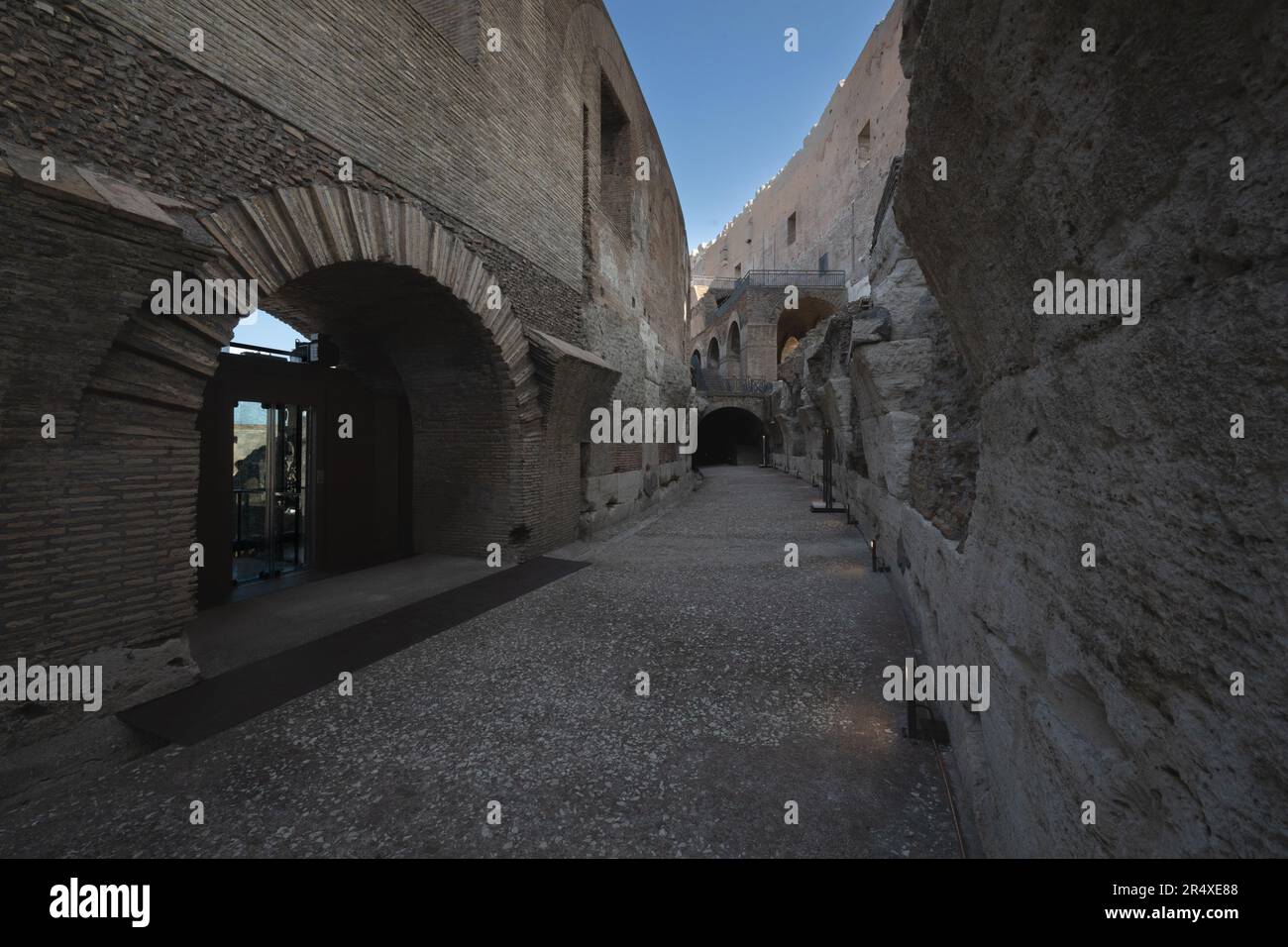 Rome, Italy. 30th May, 2023. The gallery between the 2nd and 3rd order ...