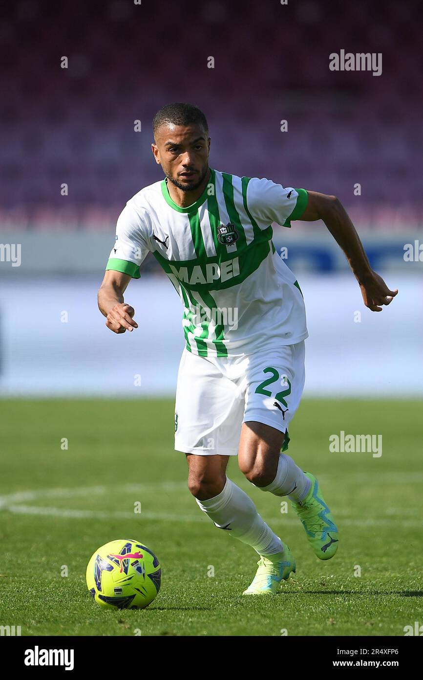 Jeremy Toljan of US Sassuolo in action during the Serie A match between ...