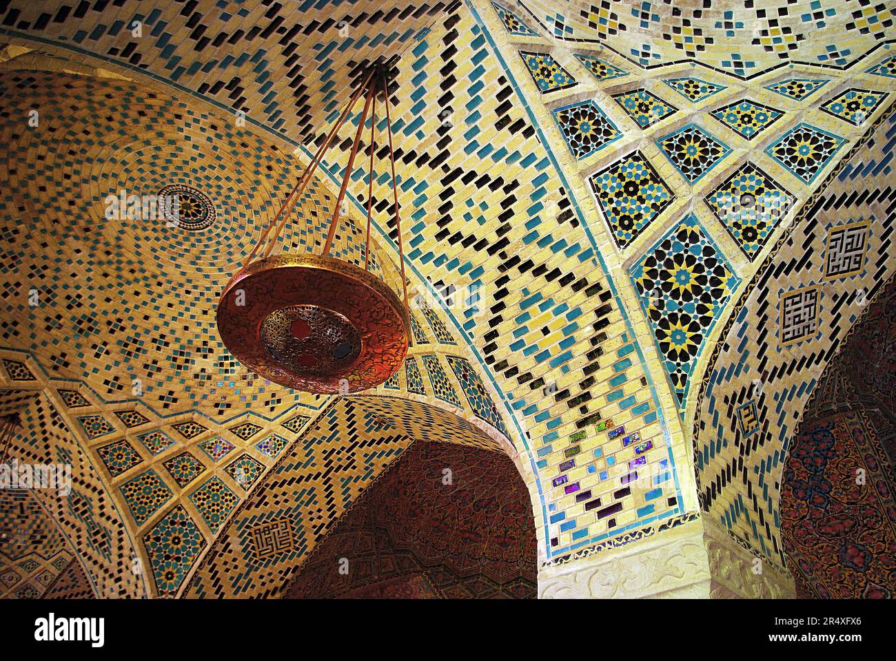 Iran - Shiraz - Mosque of Nazir al Mulk Stock Photo - Alamy