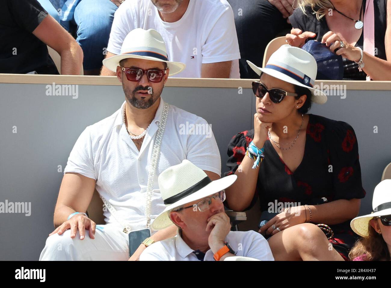 Paris, France. 30th May, 2023. Florent Mothe in the stands during ...