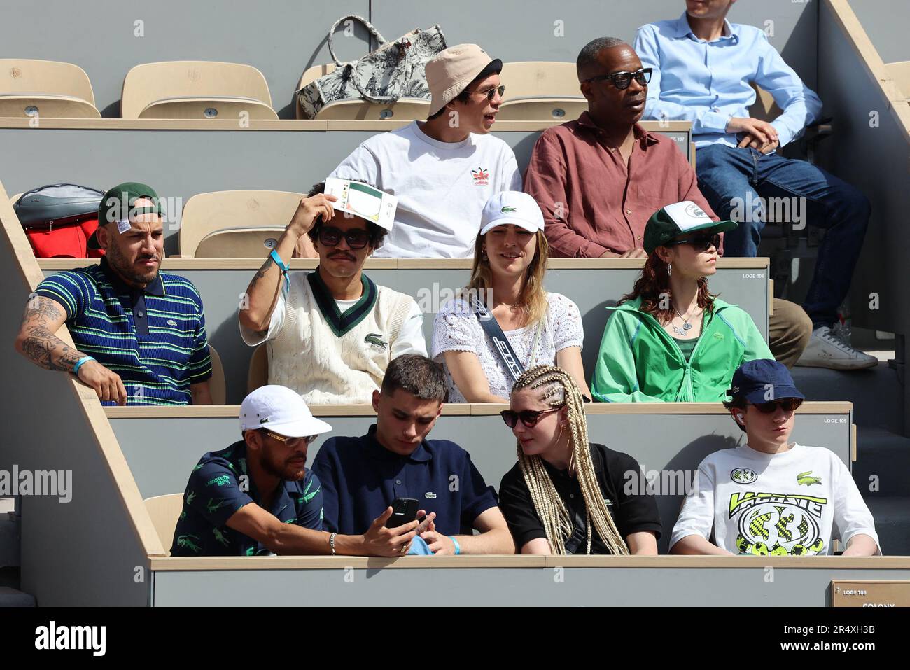 Paris, France. 30th May, 2023. Kimie Alvarez, Marlone Alvarez, Lorenzo ...