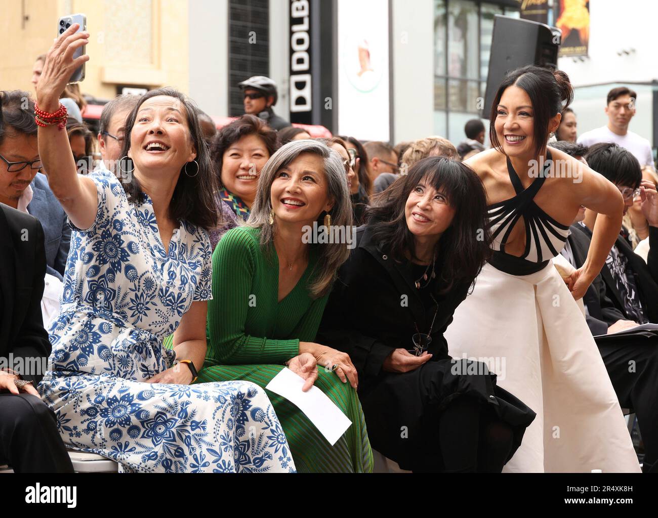 Rosalind Chao, from left, Tamlyn Tomita, Lauren Tom and Ming-Na Wen ...