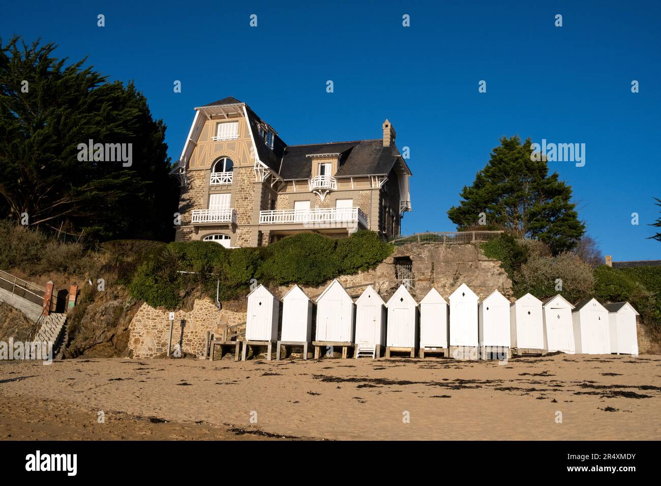 France, Brittany, Saint-Briac-sur-Mer the 2021-12-18. Tourism and ...