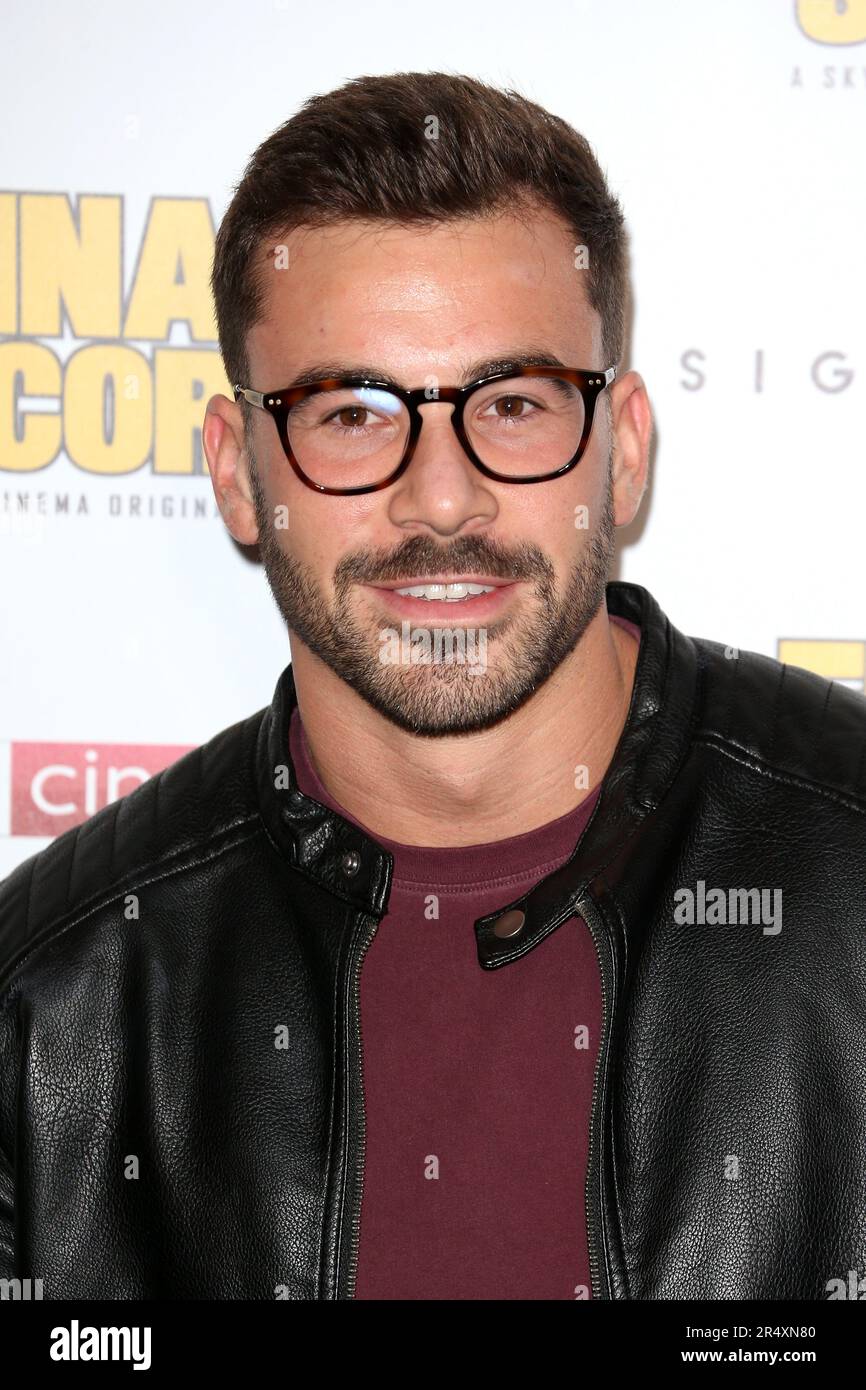 Alex Miller attends the World Premiere of "Final Score" at Ham Yard ...