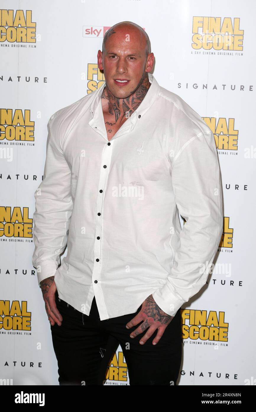 Martyn Ford attends the World Premiere of "Final Score" at Ham Yard ...
