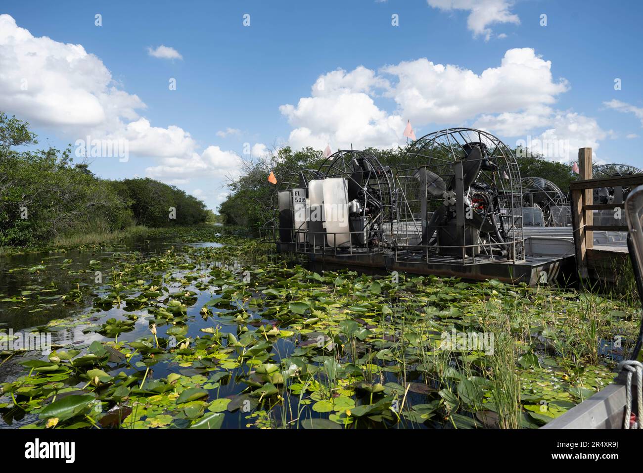 Everglades, Florida, USA. 8th May, 2023. Everglades Airboat Tours ...
