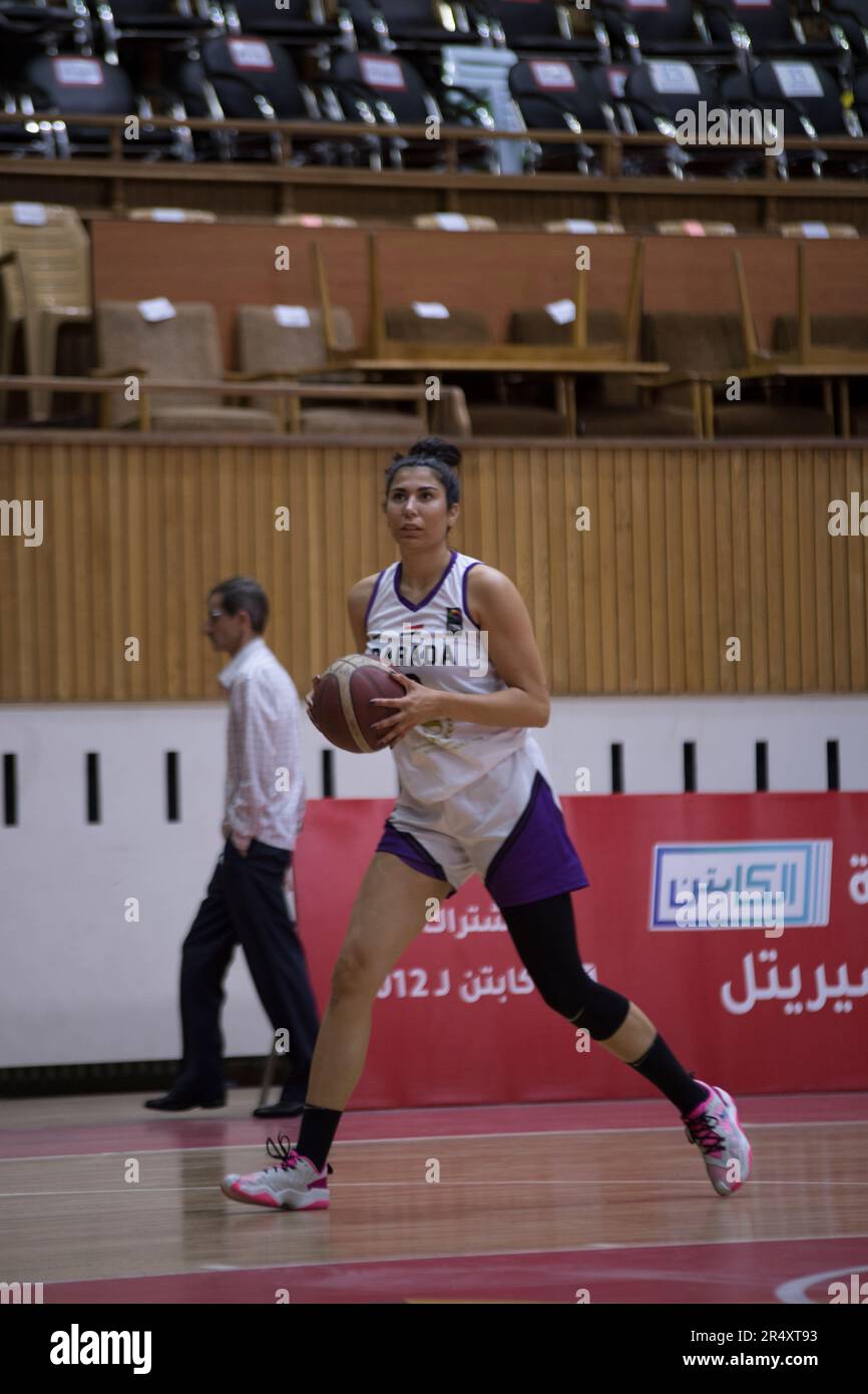 photos show a Basketball game in Damascus - Syria Stock Photo - Alamy