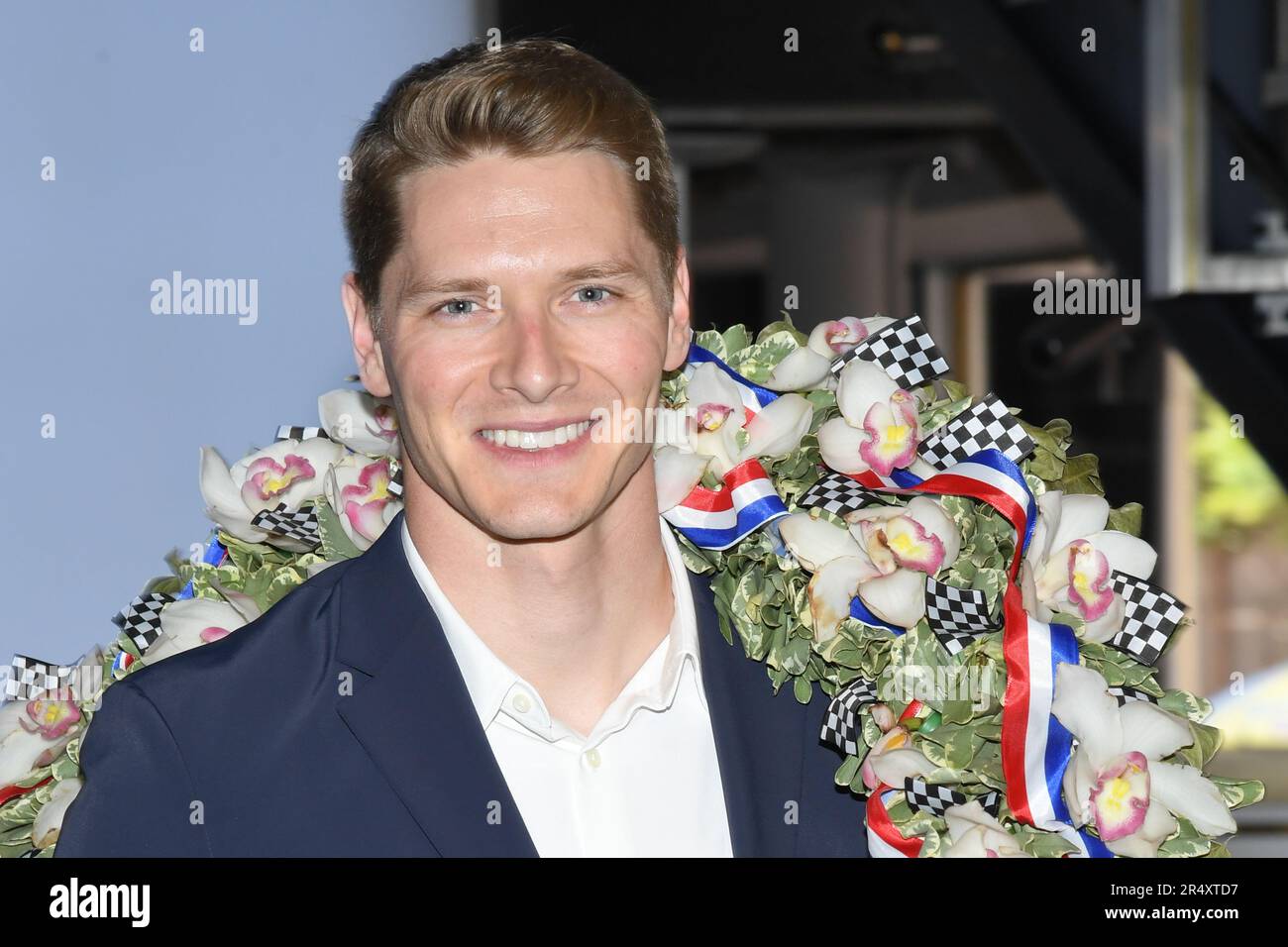 New York, USA. 30th May, 2023. Racecar Driver Josef Newgarden, after ...