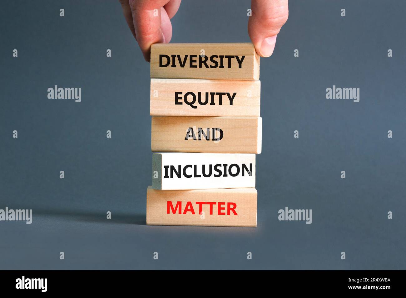 DEI Diversity equity inclusion matter symbol. Concept words DEI ...