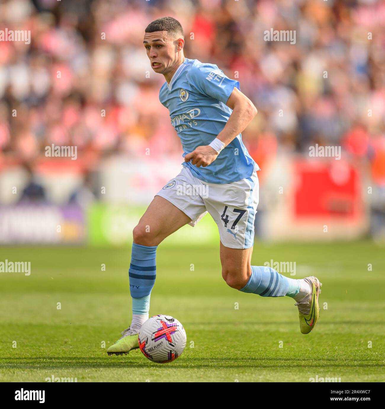 Phil foden manchester city 2023 hi-res stock photography and images - Alamy