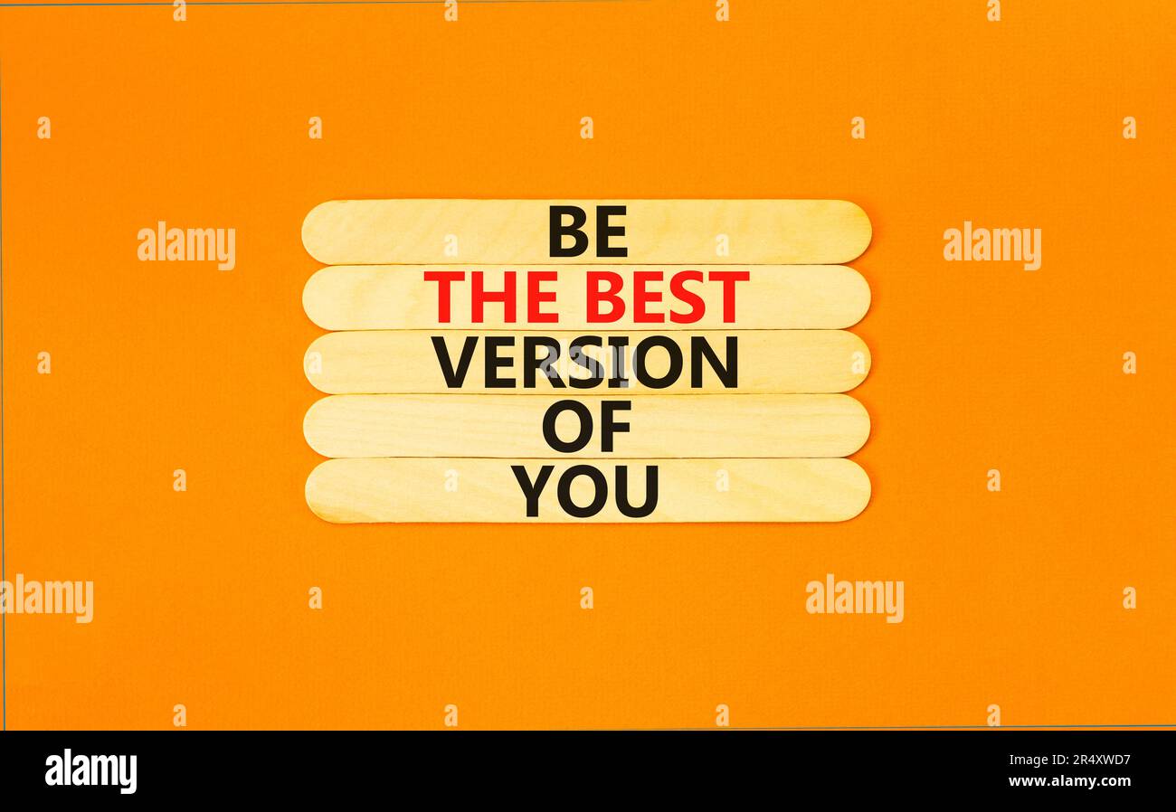 Motivational and inspirational symbol. Concept words Be the best ...