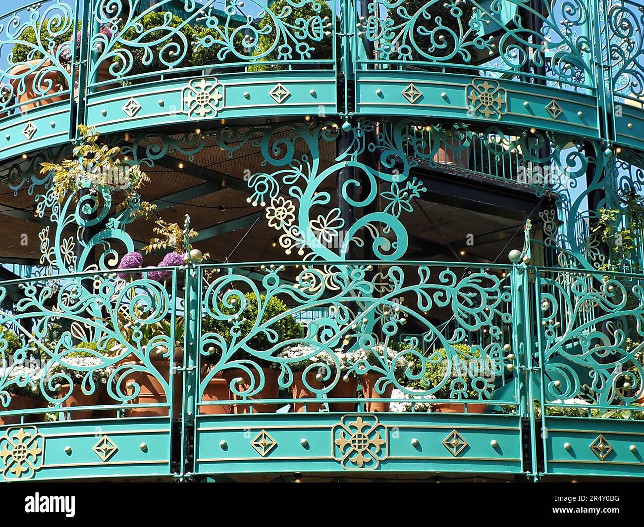 King Charles III and Queen Camilla Coronation Garden at Hazelbank Park ...
