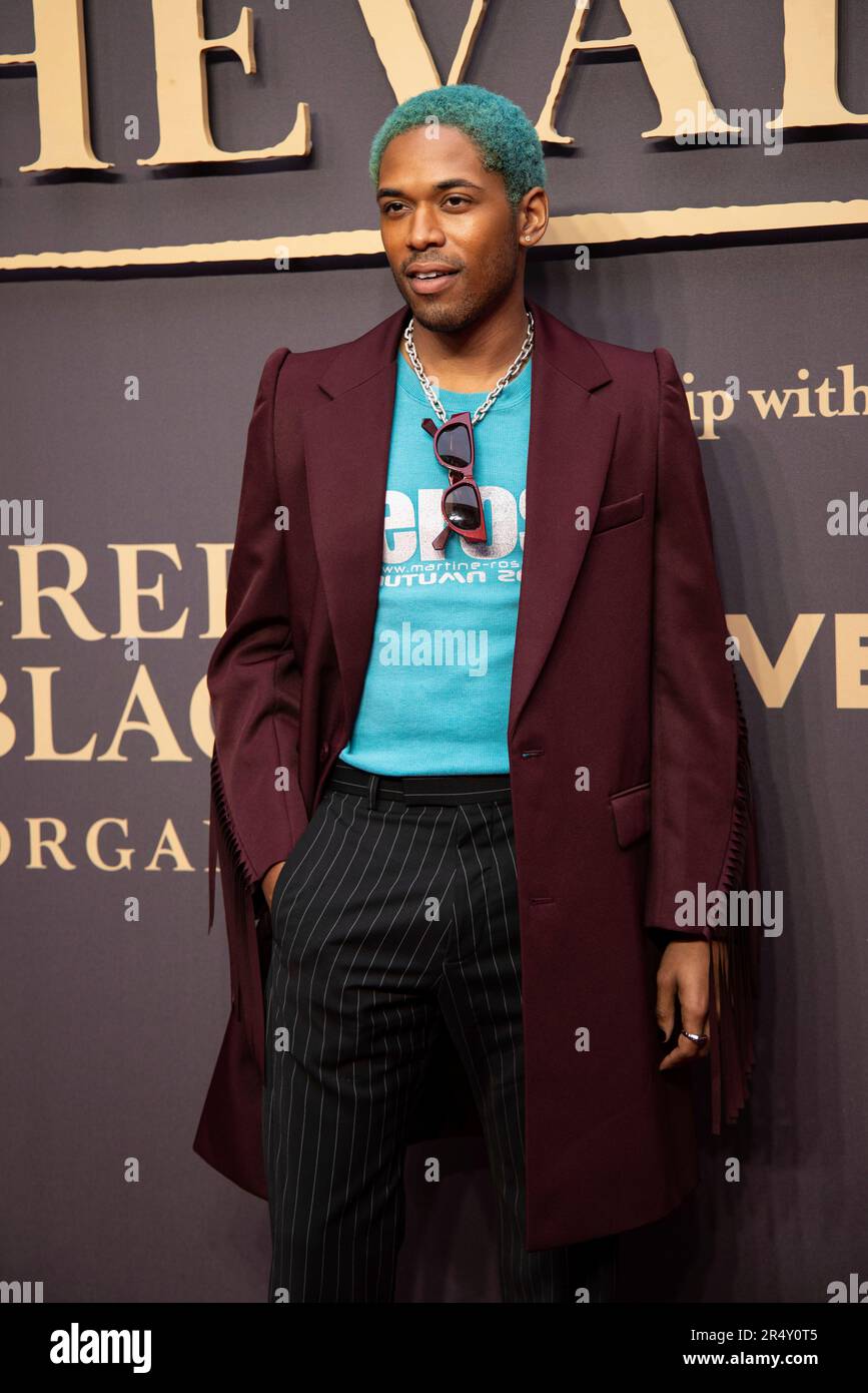Kelvin Harrison Jr poses for photographers upon arrival at the premiere ...