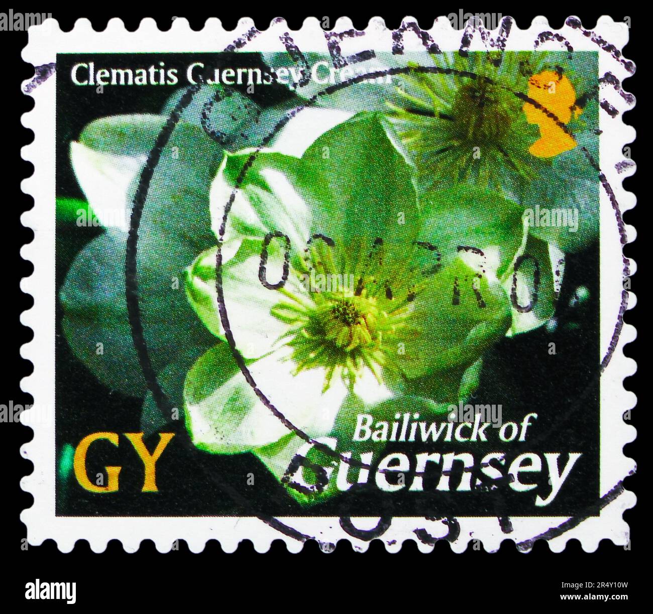 MOSCOW, RUSSIA - MAY 18, 2023: Postage stamp printed in Guernsey shows ...