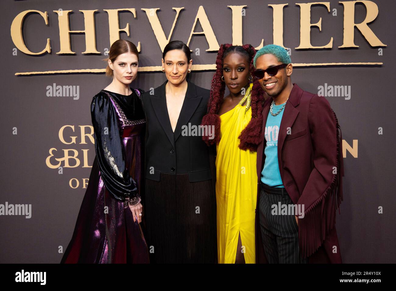 Lucy Boynton, Sian Clifford, Ronke Adekoluejo and Kelvin Harrison Jr ...