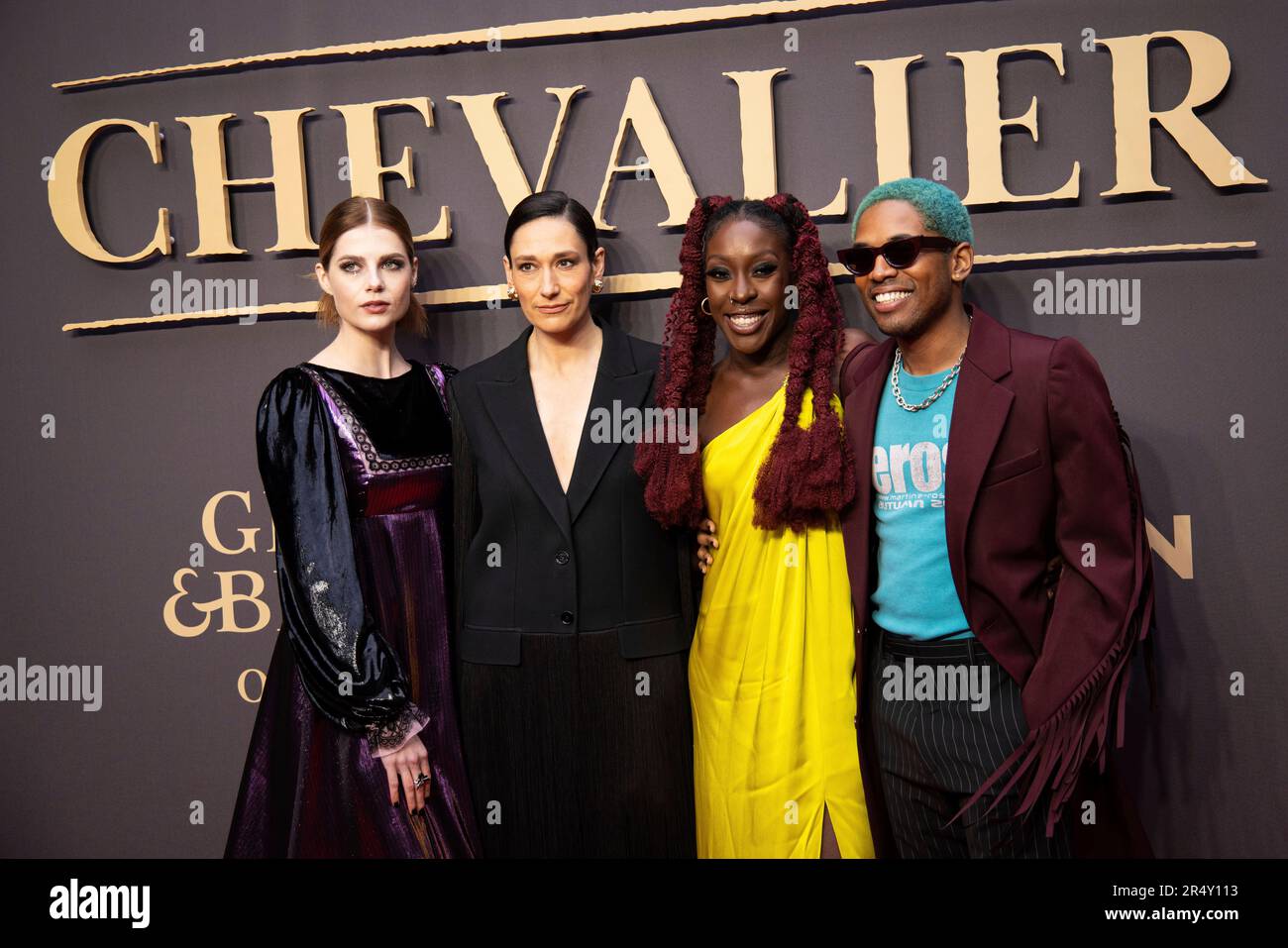 Lucy Boynton, Sian Clifford, Ronke Adekoluejo and Kelvin Harrison Jr ...