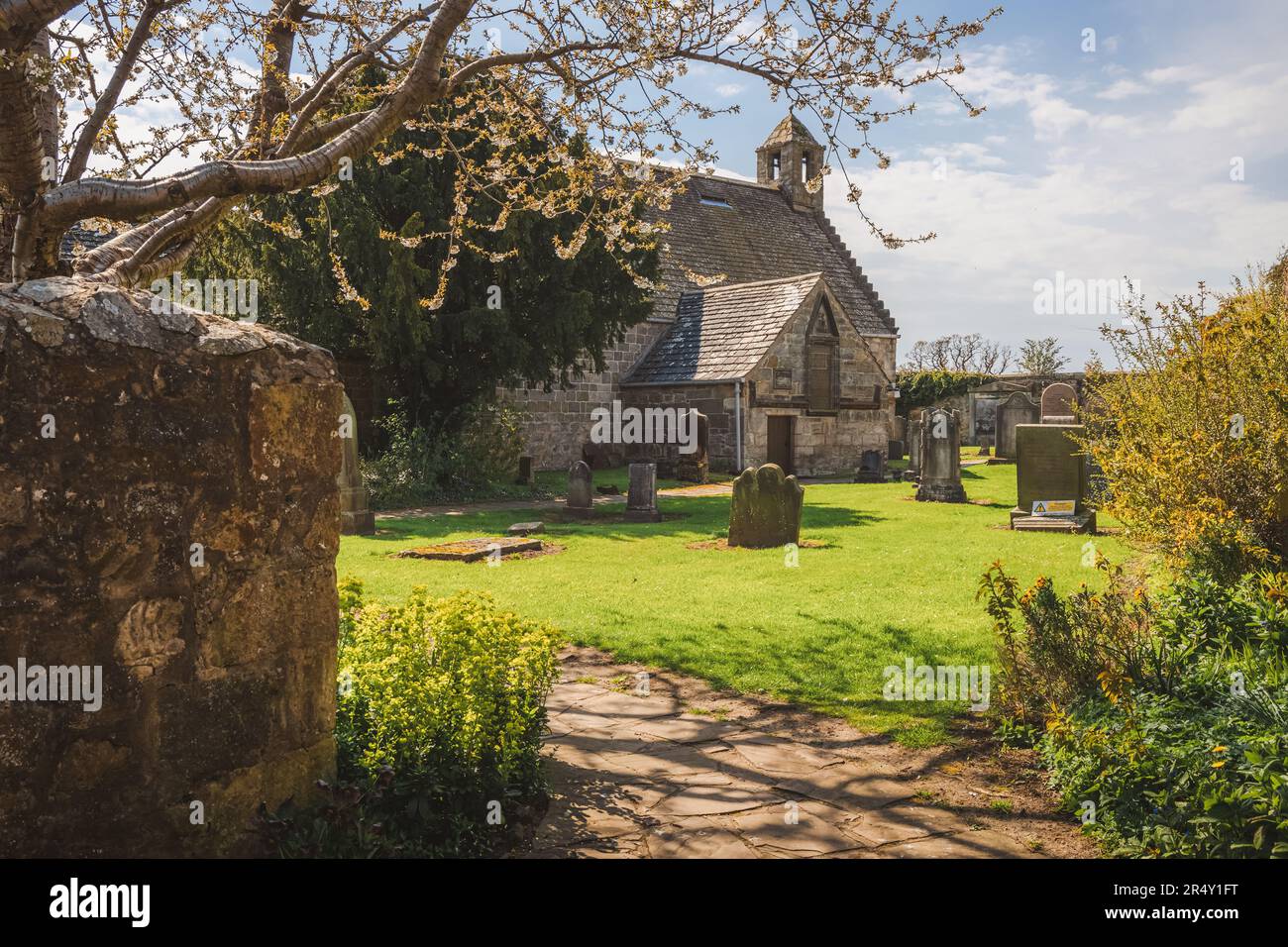 Historic, medieval parish St. Fillian's Church, the oldest standing ...