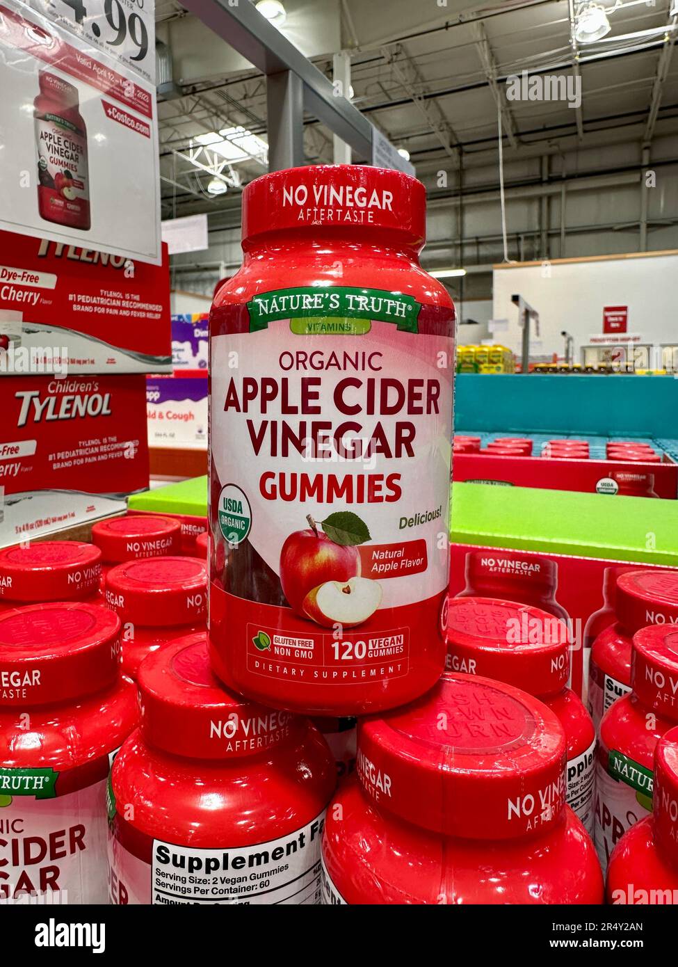 Natures Truth Organic Apple Cider Vinegar Gummies At A Large Box