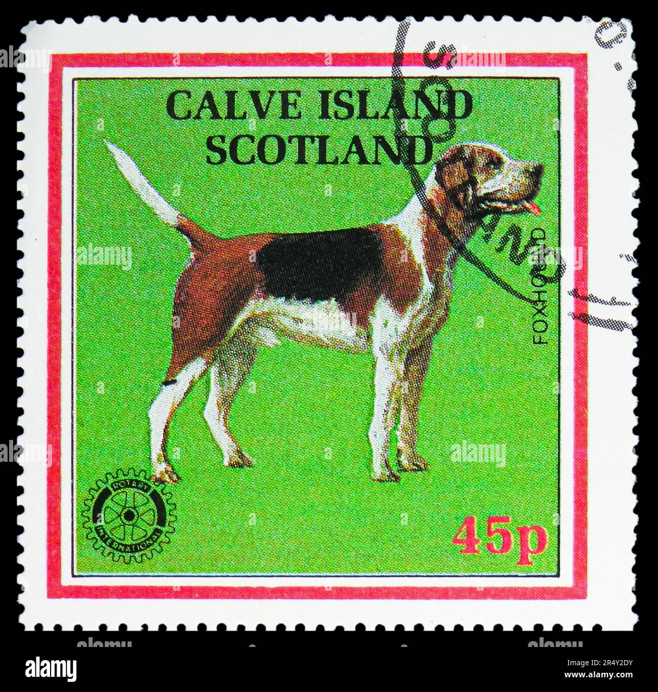 MOSCOW, RUSSIA - MAY 18, 2023: Postage stamp printed in Scotland shows ...