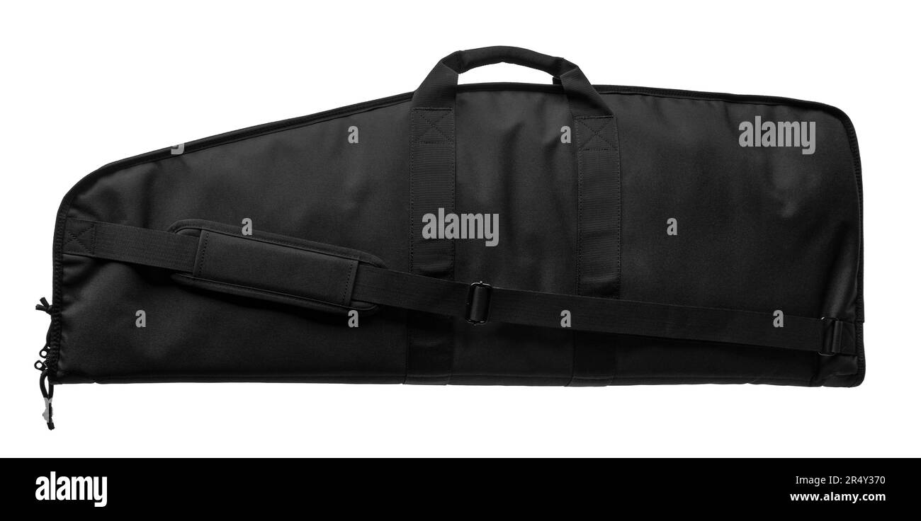 Soft black weapon case with extra pockets. Bag for storing and ...