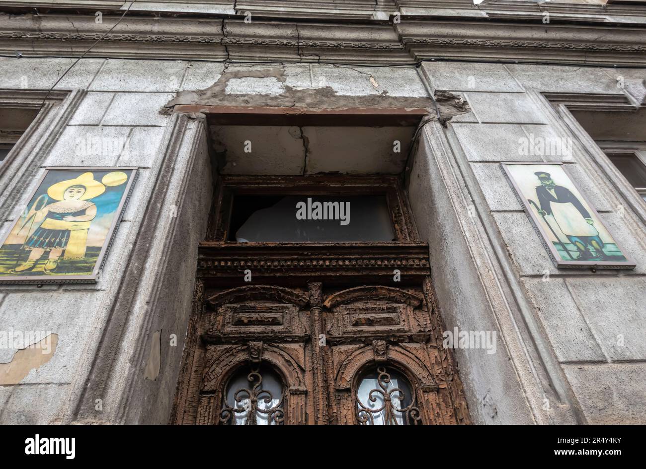 Niko Pirosmani,- famous Georgian painter and artist plaques made after ...