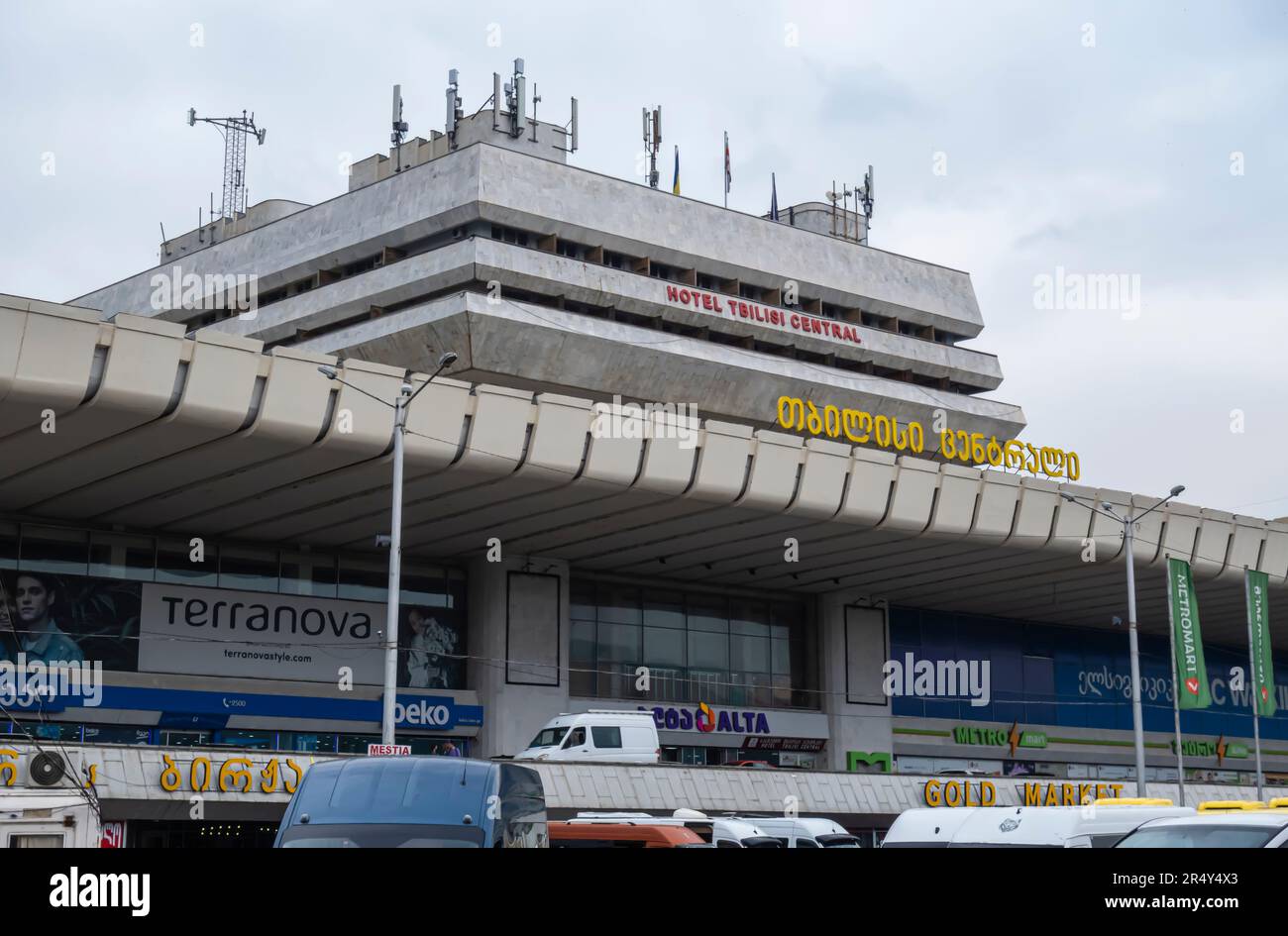Hotel Tbilisi Central, Tbilisi Central Railway Station - Georgian Soviet modernist building ...
