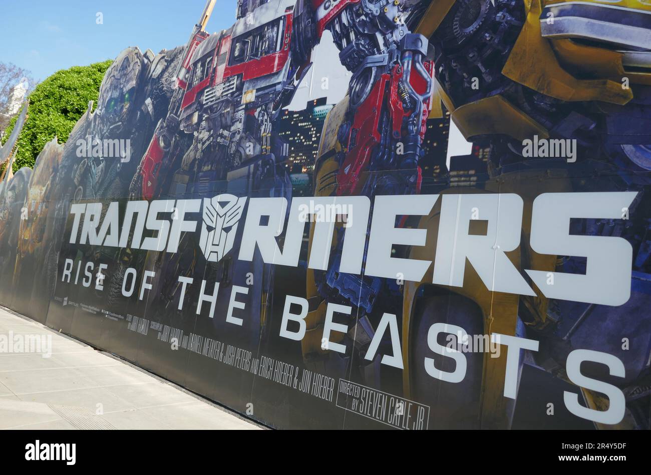 Los Angeles, California, USA 27th May 2023 Transformers Rise of the ...