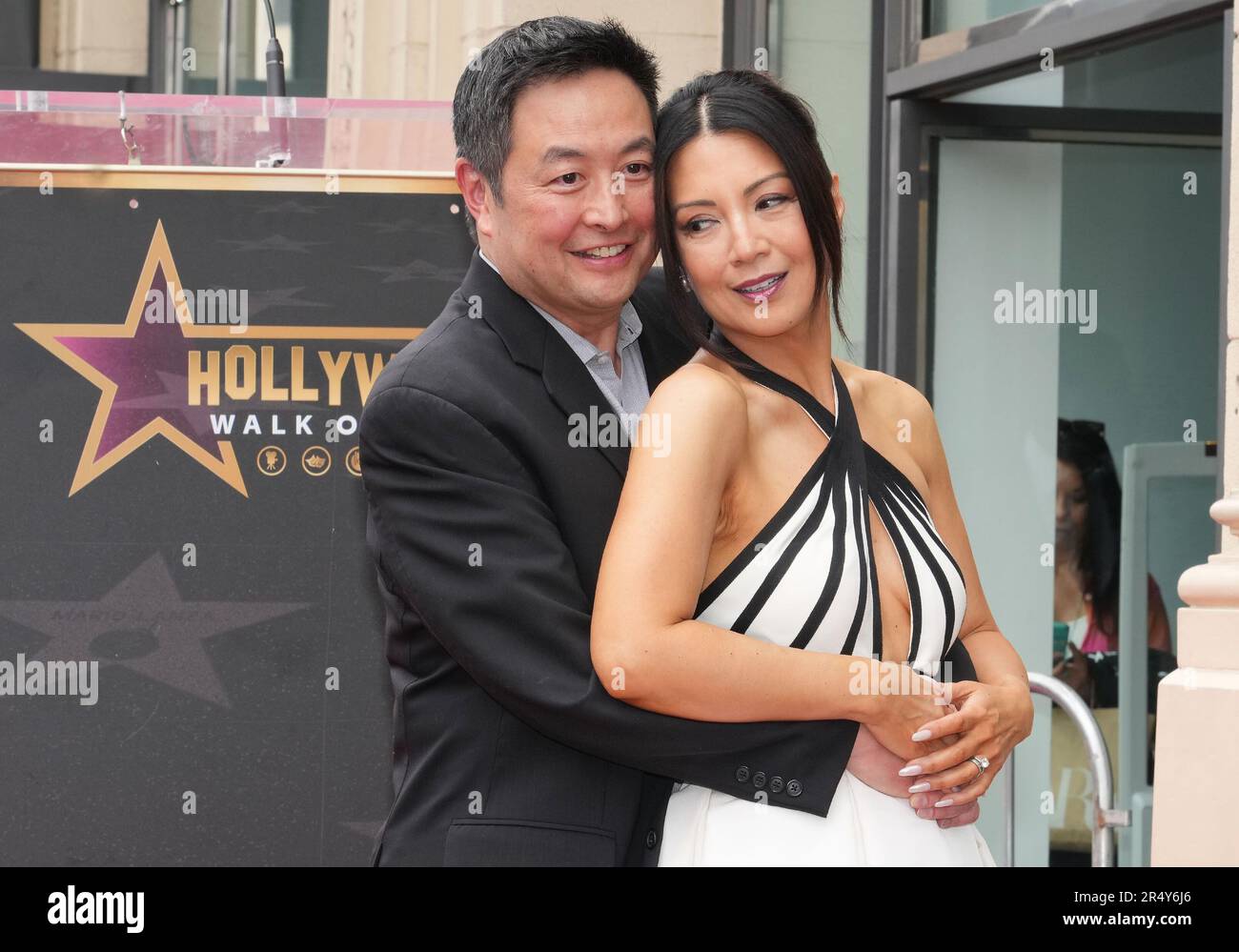 Los Angeles, USA. 30th May, 2023. (L-R) Eric Michael Zee and Ming-Na ...