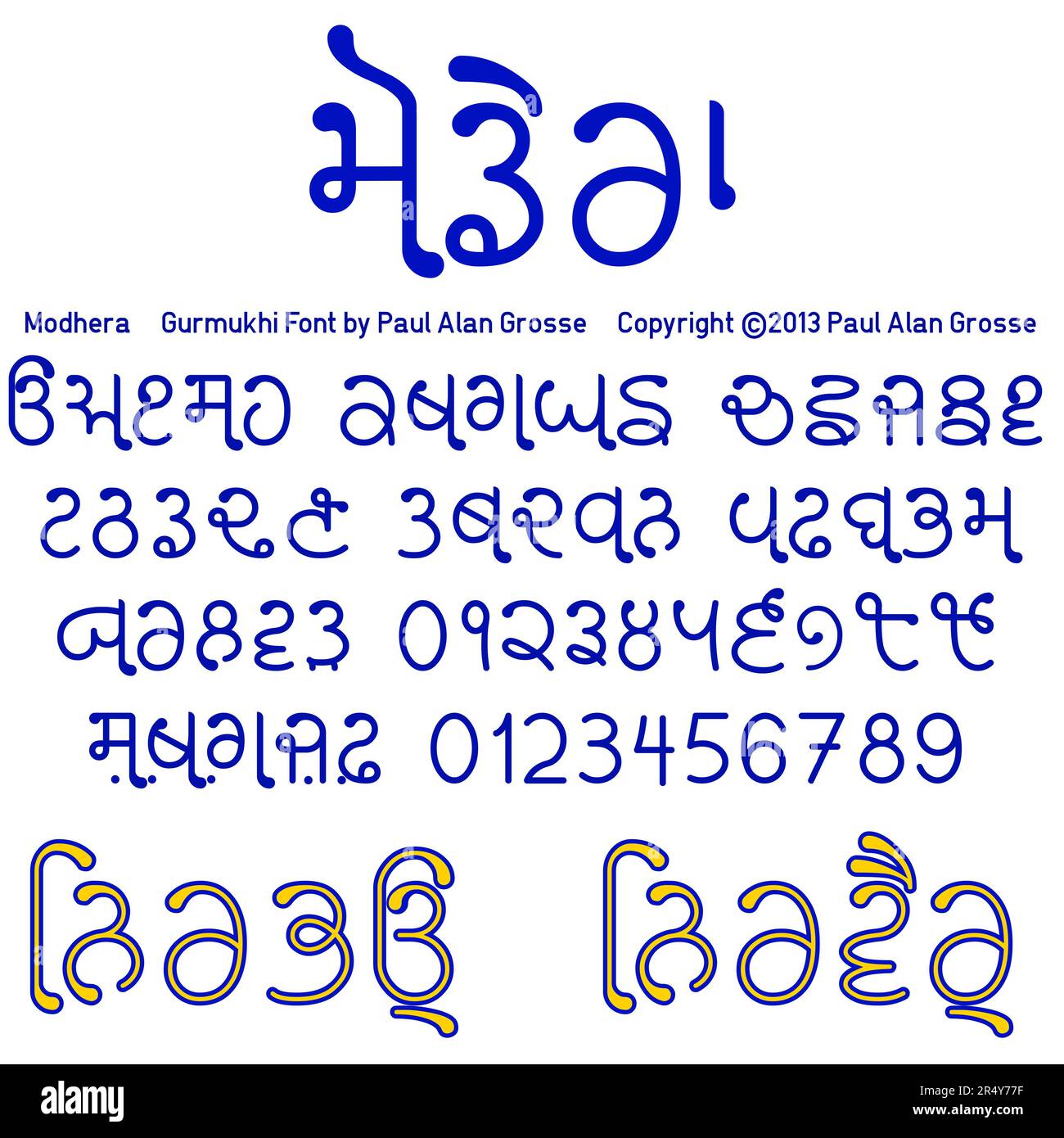 Gujarati Letters
