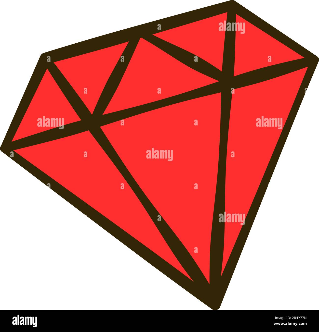 Cartoon diamond Cut Out Stock Images & Pictures - Alamy