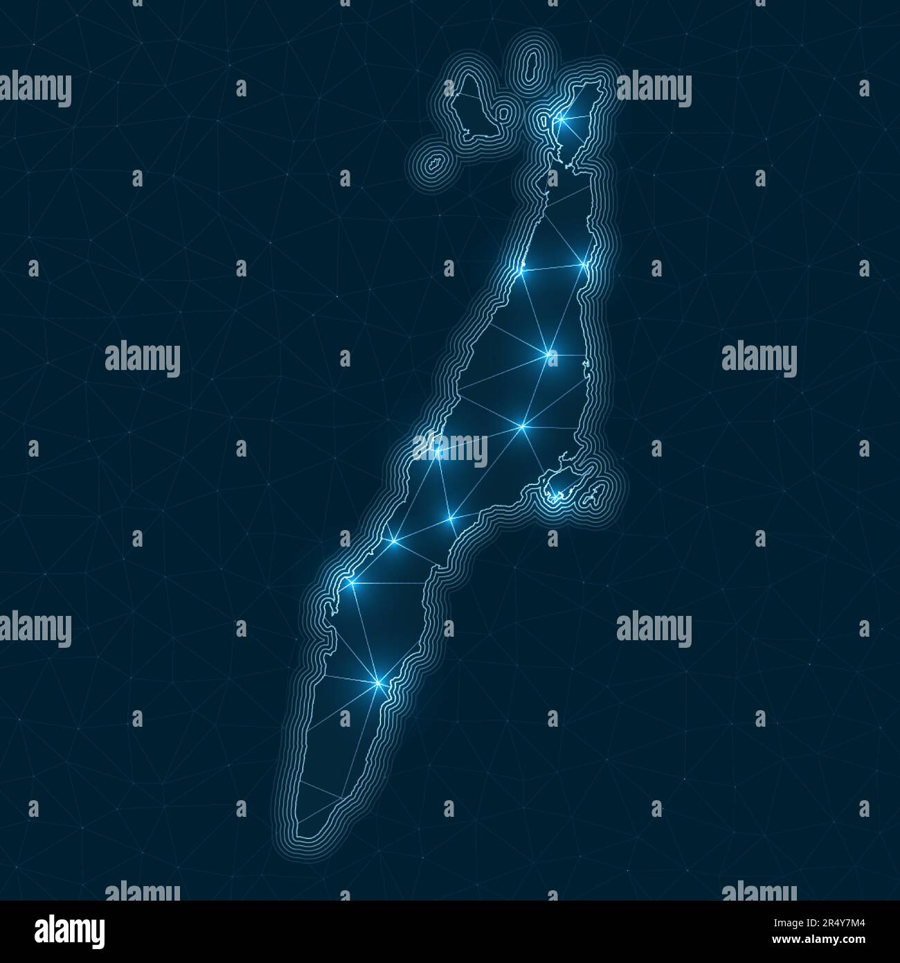 Island cebu map hi-res stock photography and images - Alamy