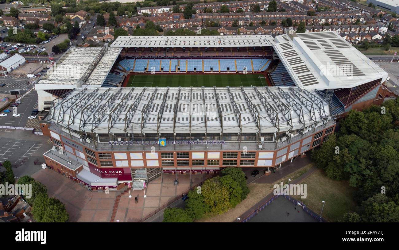 Villa park stadium aerial hi-res stock photography and images - Alamy