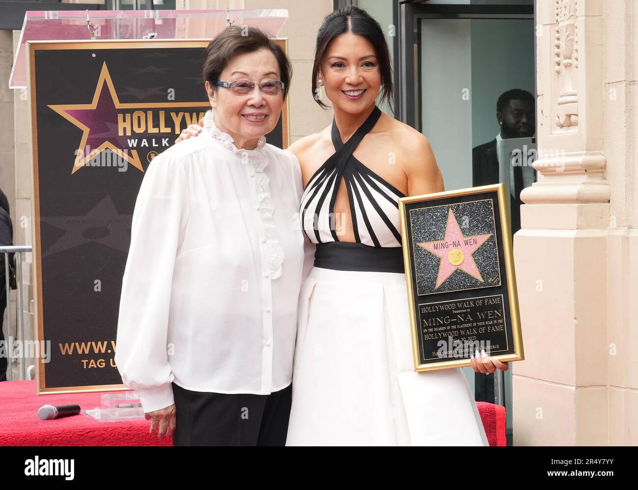 Los Angeles, USA. 30th May, 2023. (L-R) Lin Chan Wen and Ming-Na Wen at ...