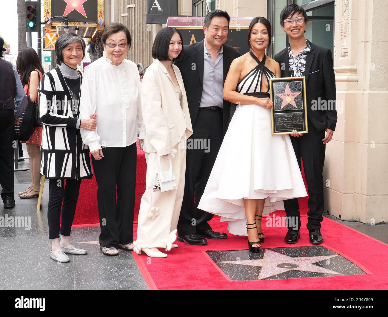 Los Angeles, USA. 30th May, 2023. (L-R) Mother in Law, Lin Chan Wen ...