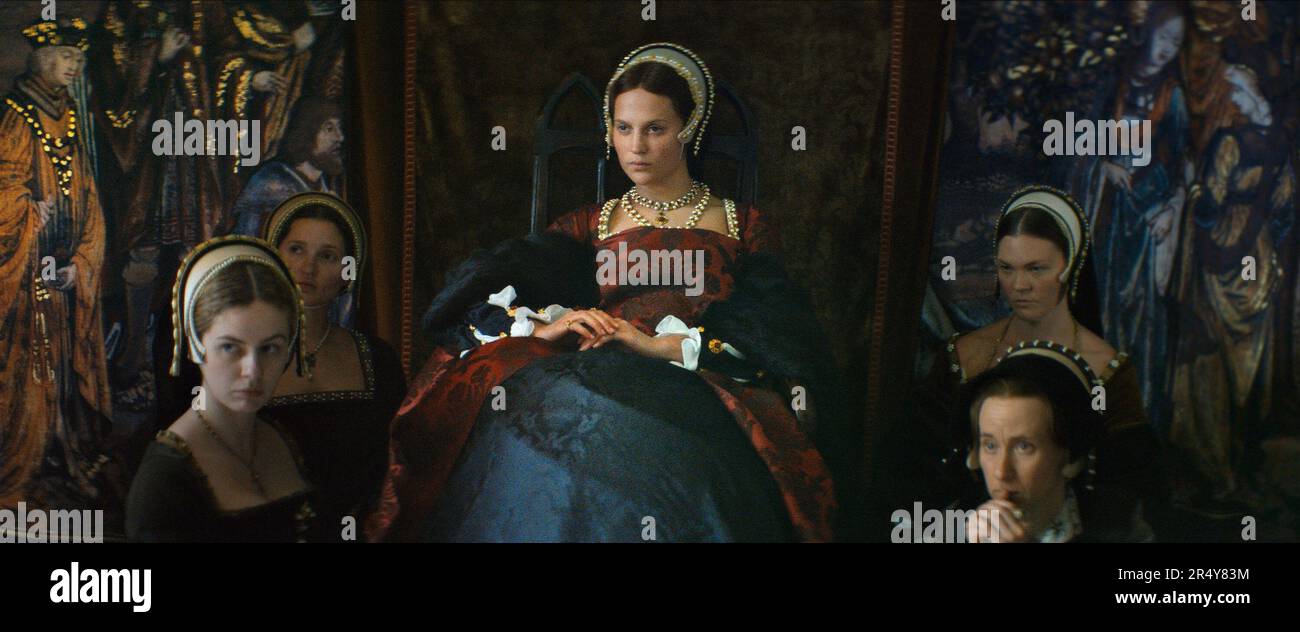 FIREBRAND, from left: Maia Jemmett, Ruby Bentall, Alicia Vikander as ...