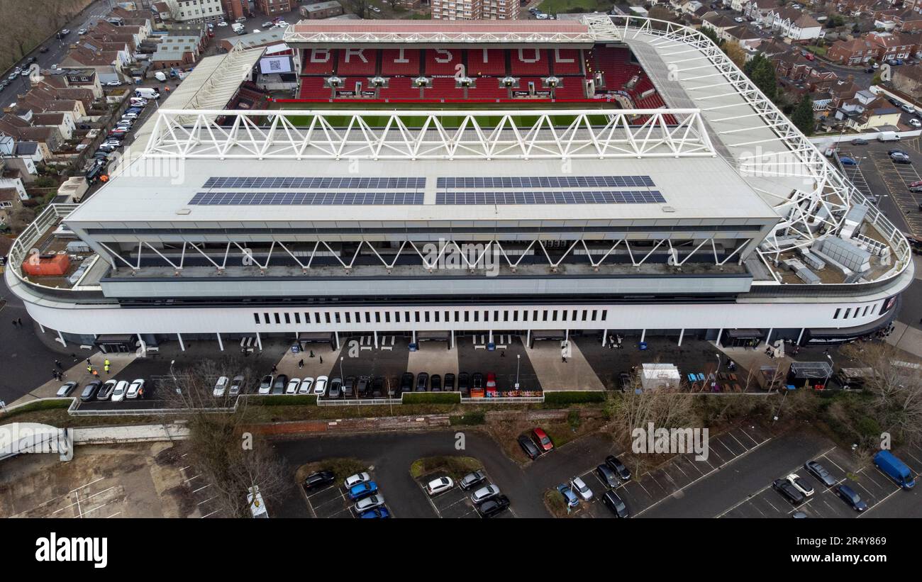 Bristol aerial stadium hi-res stock photography and images - Alamy