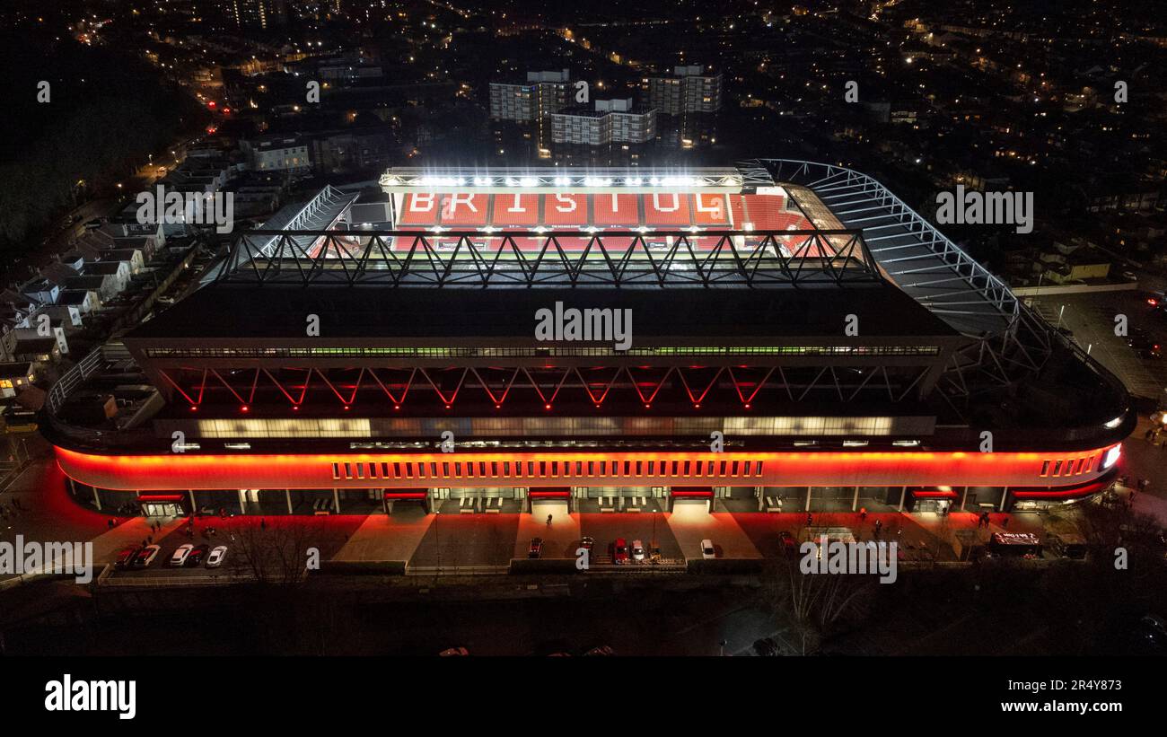 Bristol aerial stadium hi-res stock photography and images - Alamy