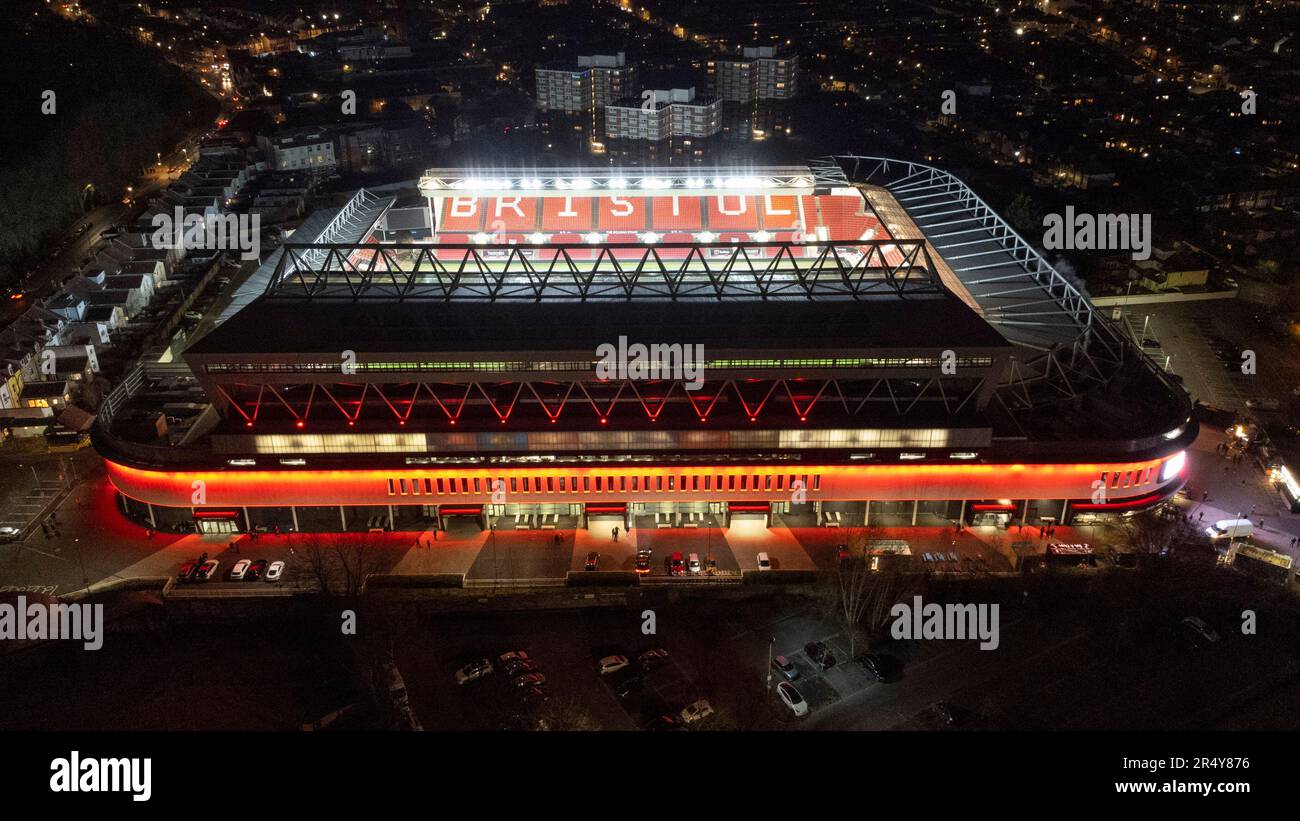 Bristol aerial stadium hi-res stock photography and images - Alamy