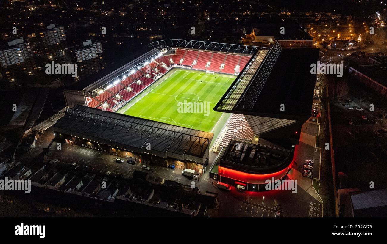 Ashton gate stadium aerial hi-res stock photography and images - Alamy