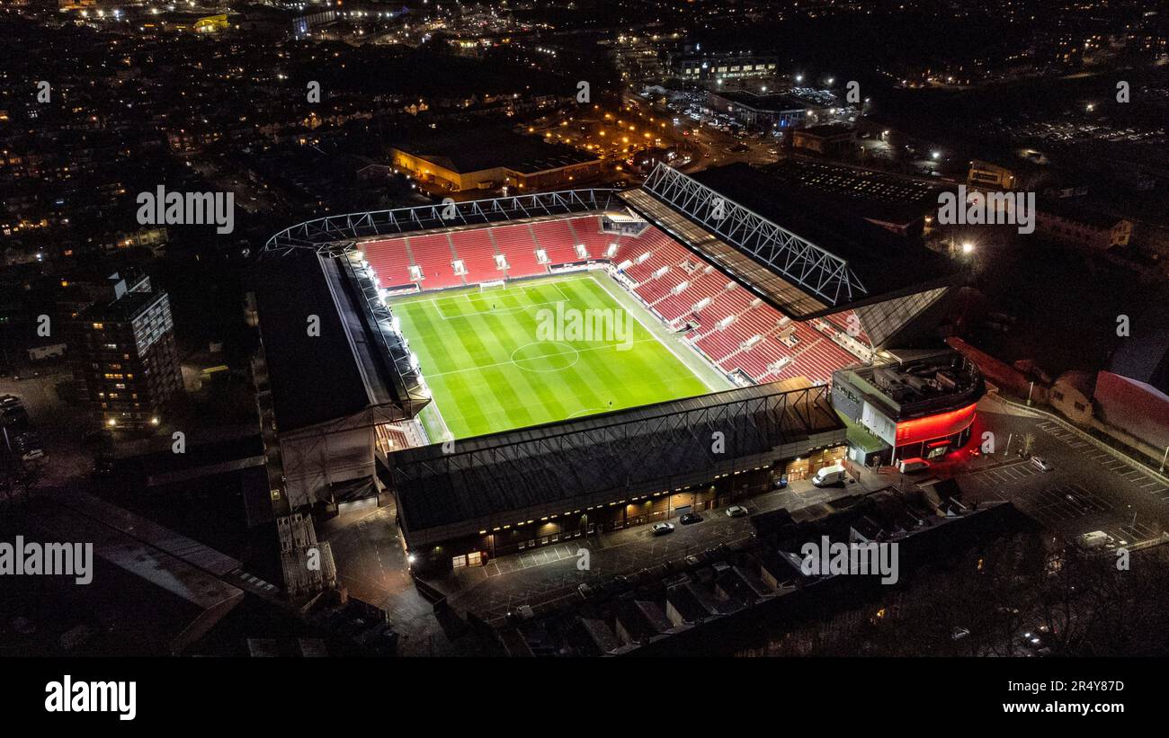 Bristol aerial stadium hi-res stock photography and images - Alamy