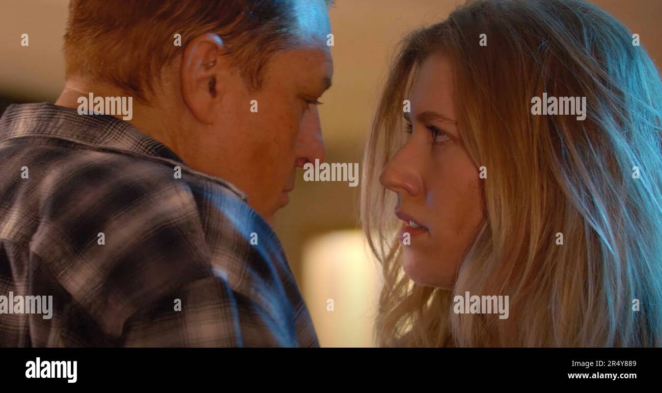 THE HAUNTING OF HELL HOLE MINE, from left: Tom Sizemore, Tori Lane Ross ...