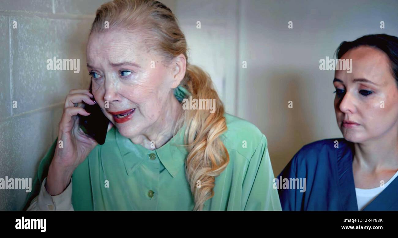 THE HAUNTING OF HELL HOLE MINE, from left: Sally Kirkland, Angela Weech ...